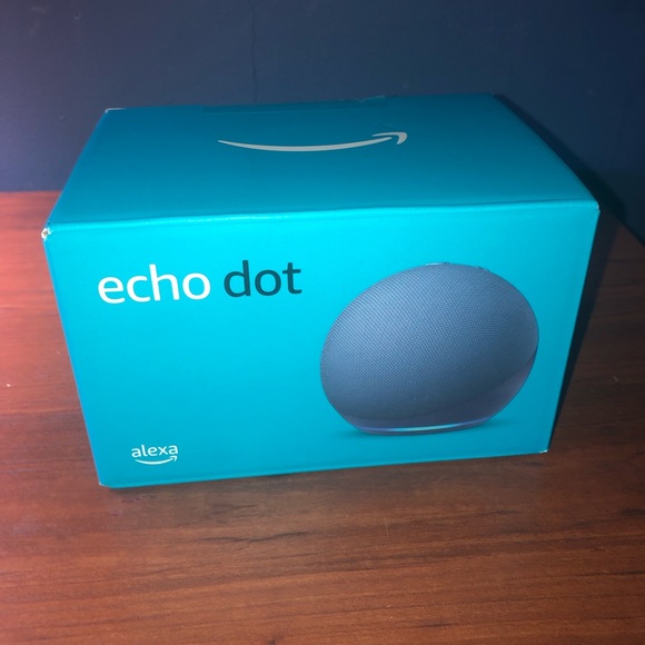 Amazon | Portable Audio & Video | Amazon Echo Dot 5th Gen Deep Sea Blue ...